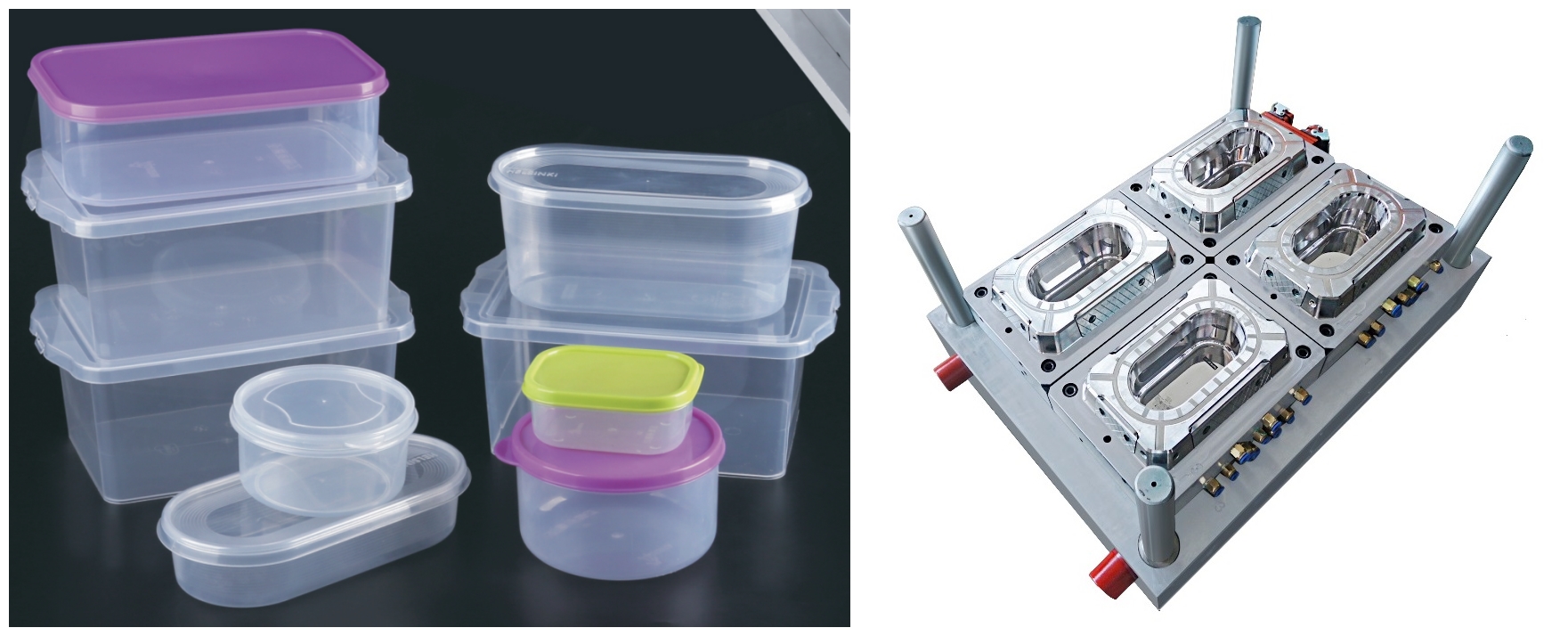 IML container mold – MOLD DESIGN & MANUFACTURE